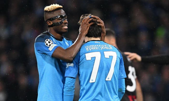 Napoli crash out of UCL despite Osimhen goal