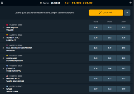 SportPesa jackpot Prediction -Free 13 Weekly Predictions!